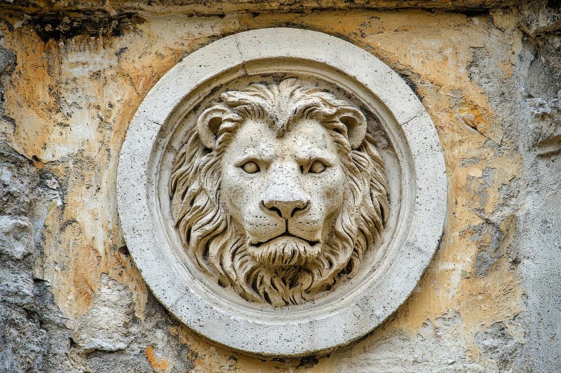 An Ivory-colored Plaster Bas-relief Depicting Greek Characters with a ...