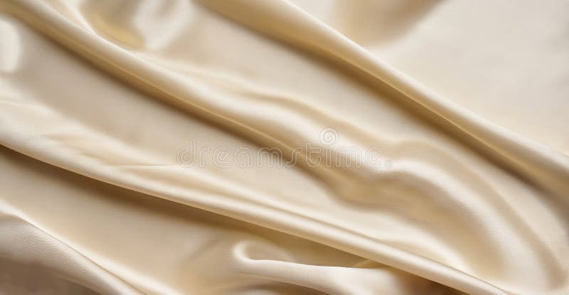 Ivory Silk Texture Background,generated with AI. Stock Illustration ...