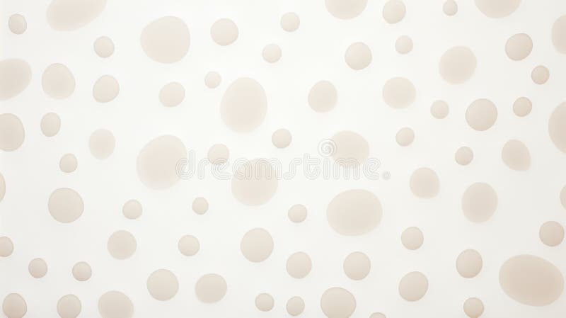 Ivory Spots on White Background, Abstract Illustration Stock ...