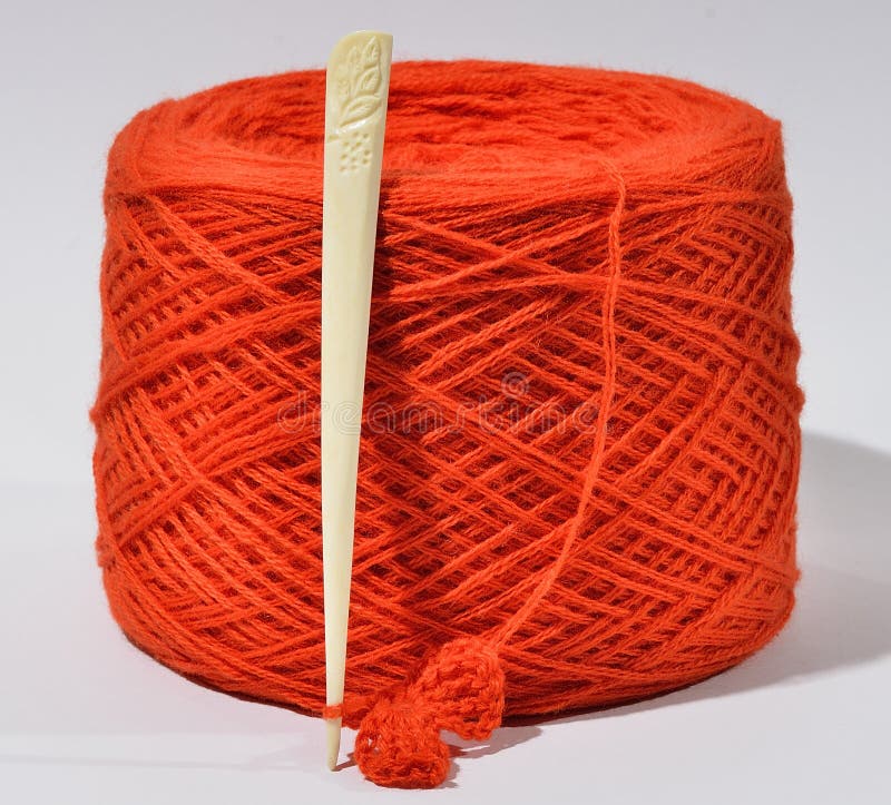 Ivory and yarn stock photo. Image of hobby, yarn, bobbin - 26368194