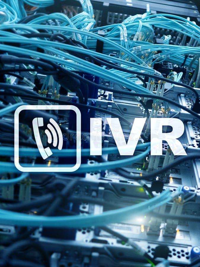 IVR Interactive Voice Response Communication Concept Stock Image ...