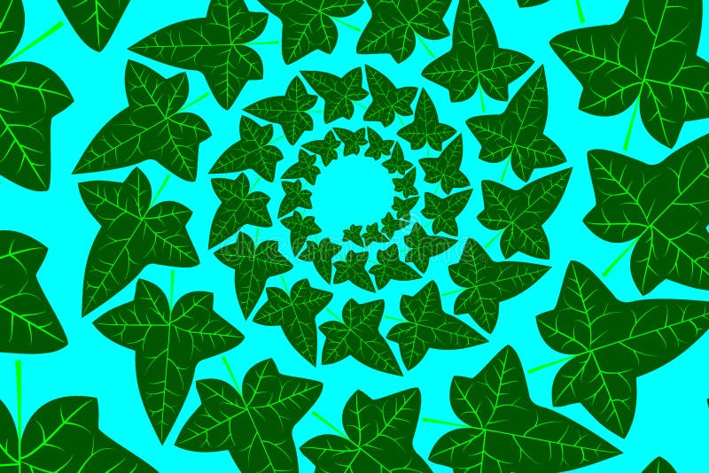 Ivy Leaf - Vector Background Stock Vector - Illustration of natural ...