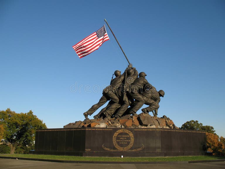 Iwo Jima Memorial editorial photography. Image of jima - 1441967