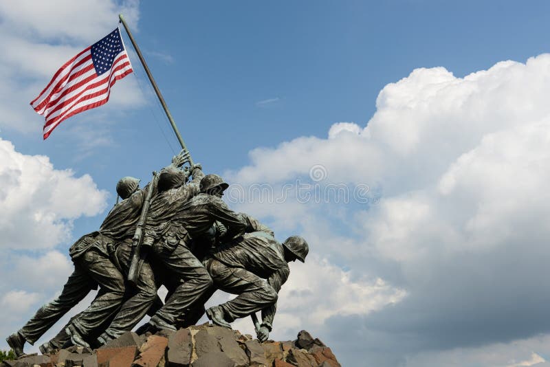 Iwo Jima Washington DC editorial stock photo. Image of america - 26980568