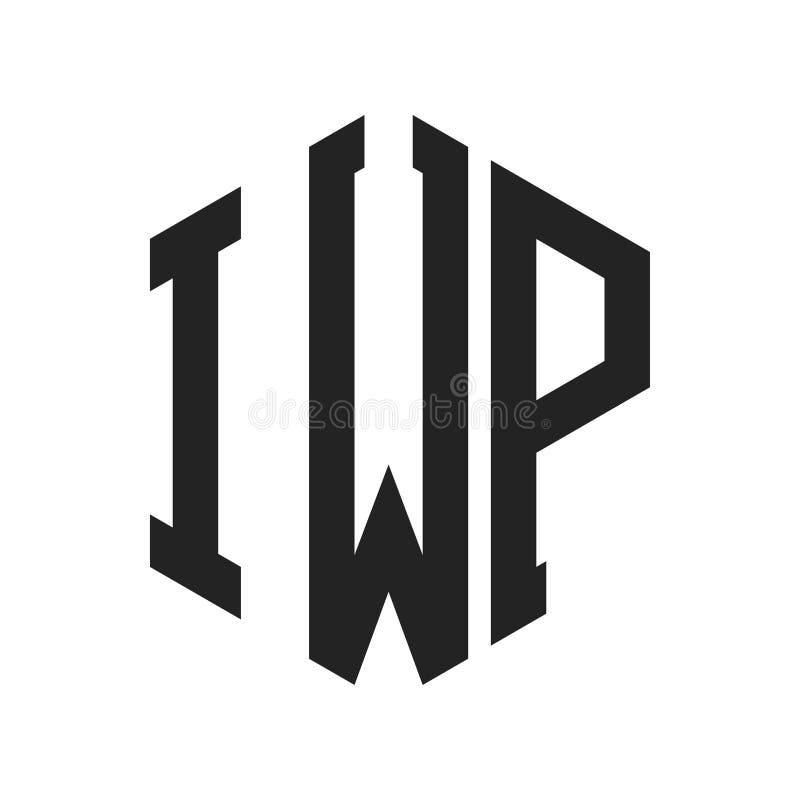 IWP Logo Design. Initial Letter IWP Monogram Logo Using Hexagon Shape ...