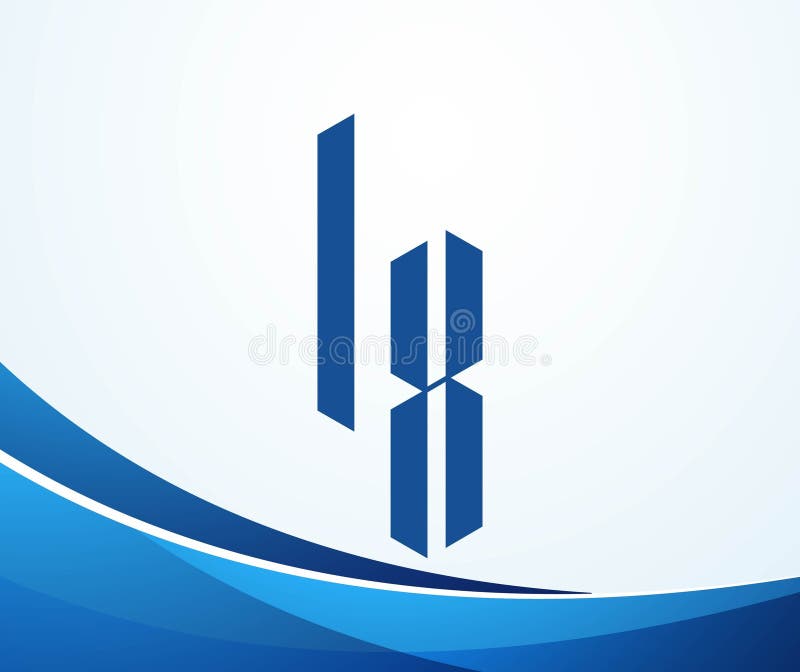 IX Alphabet Letter Logo Design Template Elements Stock Vector ...