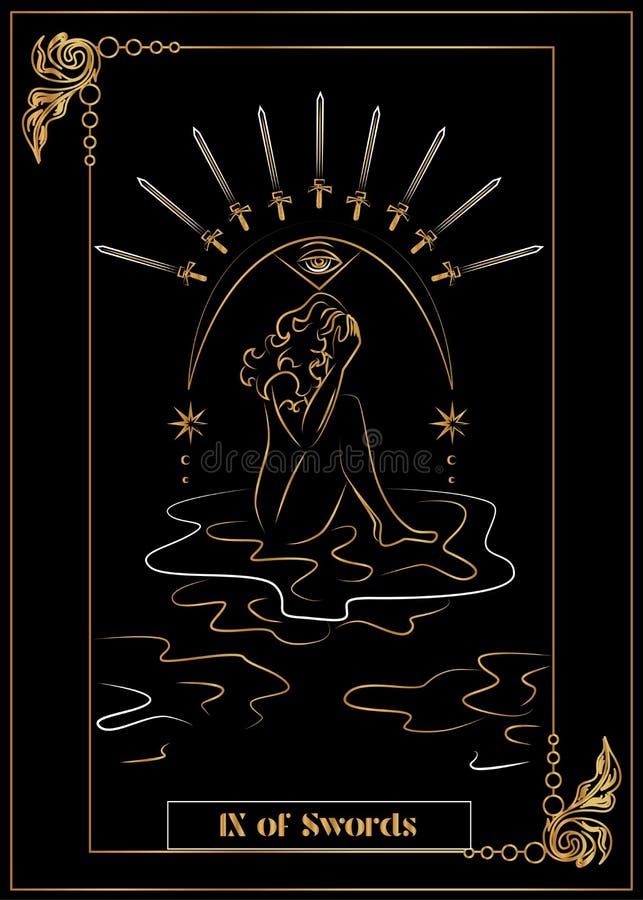 Tarot Ix Stock Illustrations – 8 Tarot Ix Stock Illustrations, Vectors ...