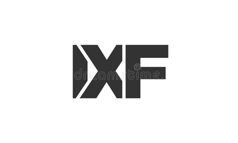 IXF Logo Design Template with Strong and Modern Bold Text. Initial ...