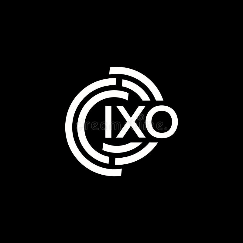 IXO Letter Logo Design. IXO Monogram Initials Letter Logo Concept Stock ...