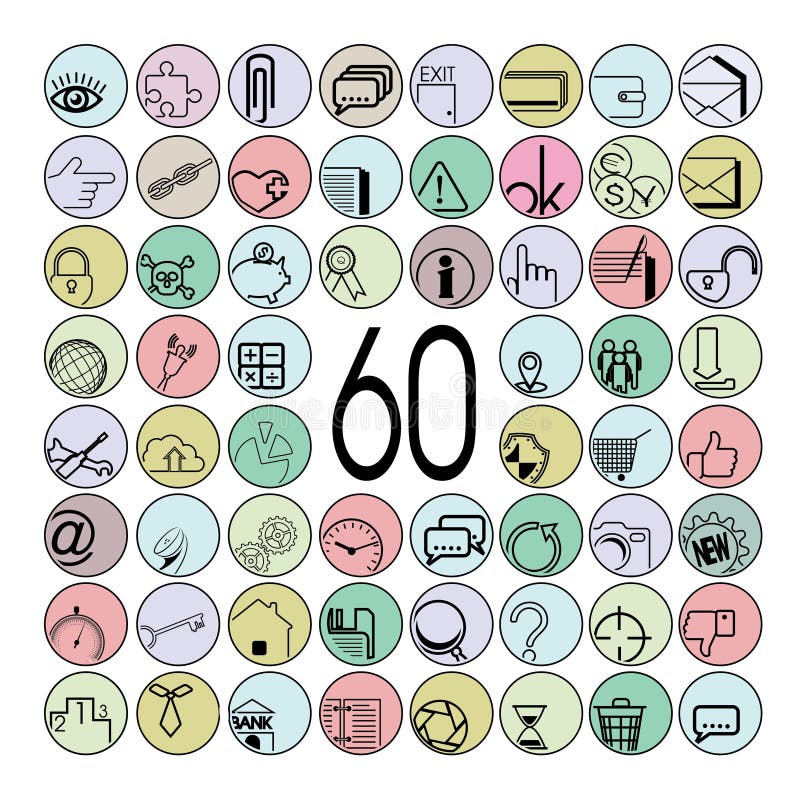 Icons Ats Stock Illustrations – 5 Icons Ats Stock Illustrations ...