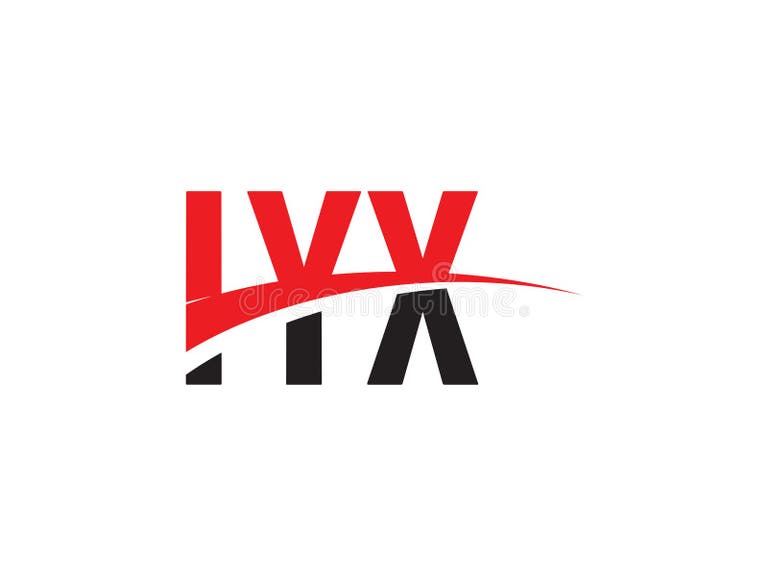 IYX Letter Initial Logo Design Vector Illustration Stock Vector ...