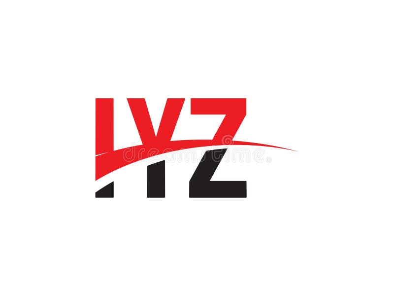 IYZ Letter Initial Logo Design Vector Illustration Stock Vector ...