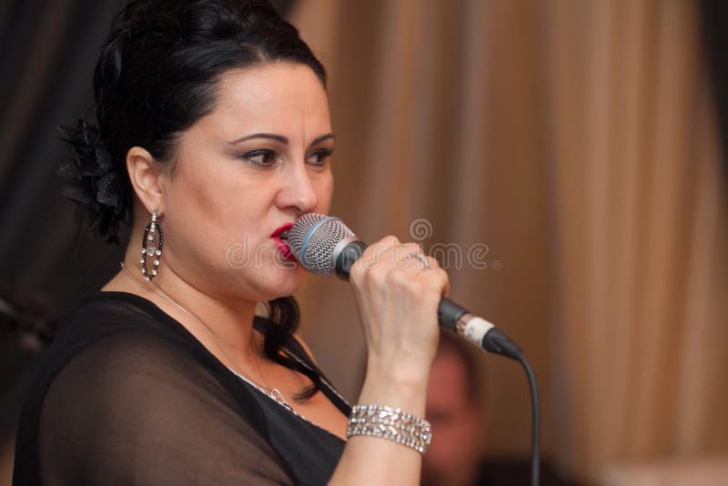 Izabela Barbu editorial stock image. Image of voice, reception - 29118364