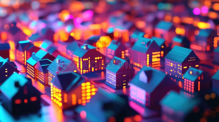 Ization Visual Representation of Real Estate Market Data Stock ...