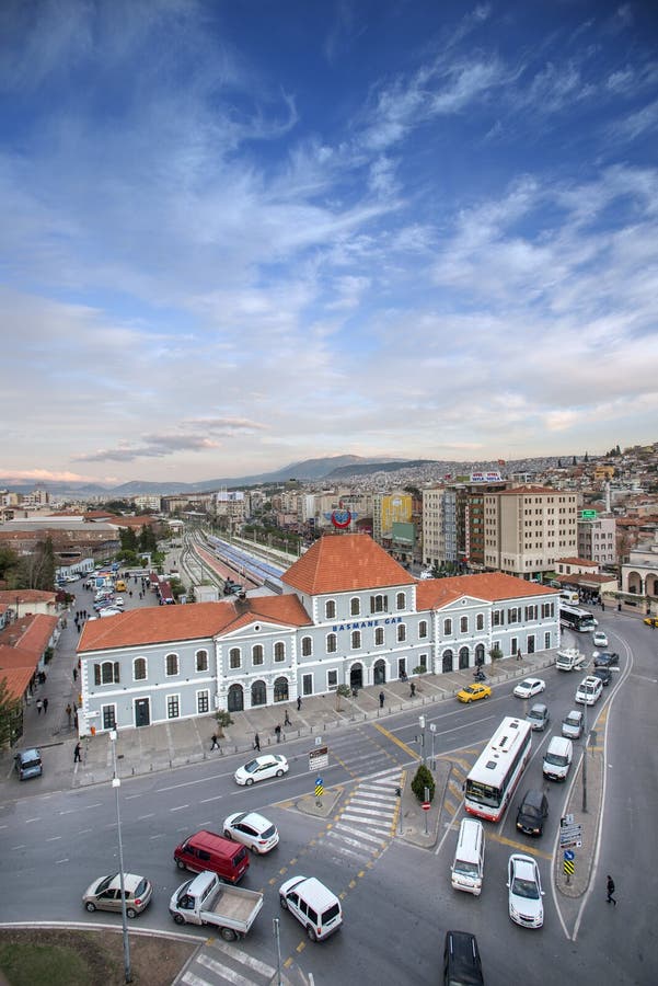 Izmir Basmane Railway Station Editorial Photography - Image of historic ...