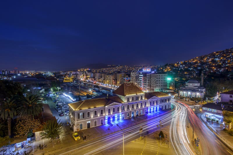 Izmir Basmane Railway Station Editorial Stock Photo - Image of history ...
