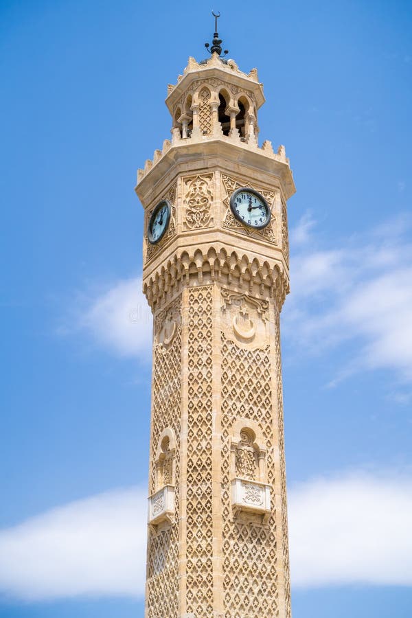 Izmir Clock Tower is a Historic Clock Tower Located at the Konak Square ...