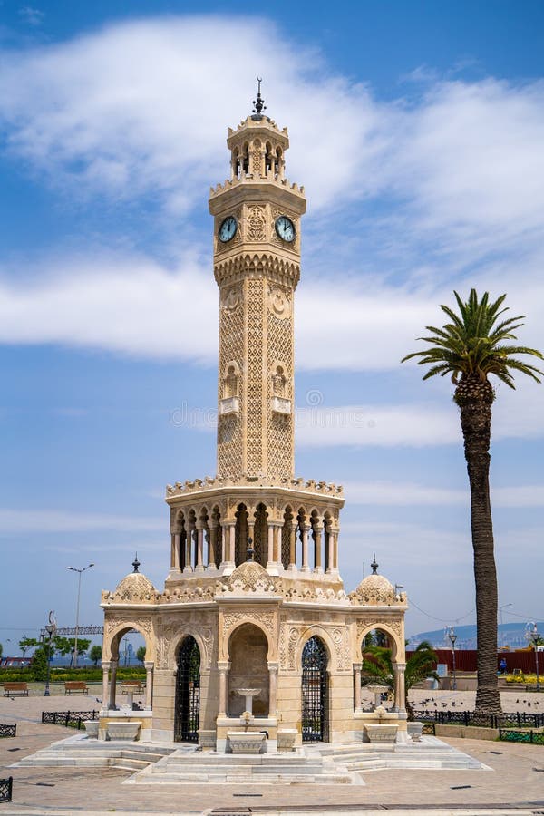 Izmir Clock Tower is a Historic Clock Tower Located at the Konak Square ...