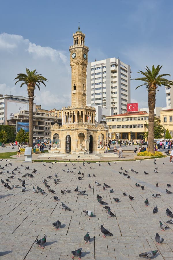 Izmir, Turkey - May 4, 2018 : Konak Square View in Izmir, Turkey. Izmir ...