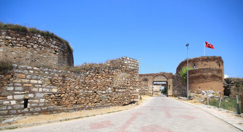Iznik Gate stock photo. Image of east, byzantine, archeology - 26078414