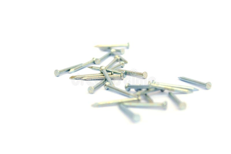 Kedjan Spikar Rostiga Muttrar Arkivfoto - Bild av hjälpmedel, arbete ...