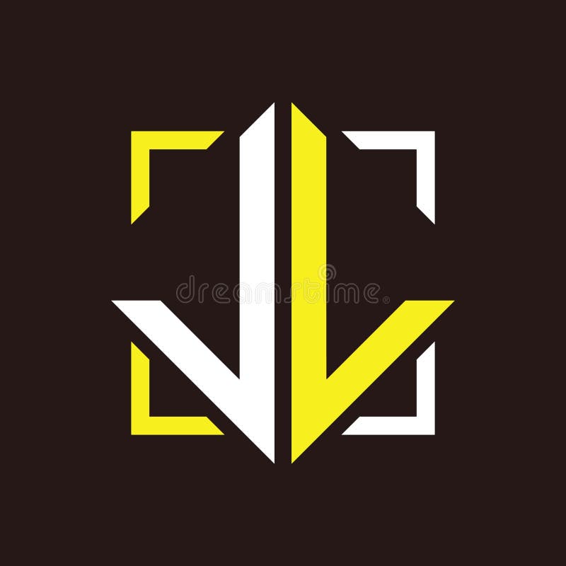 Monogram L Square Stock Illustrations – 643 Monogram L Square Stock ...