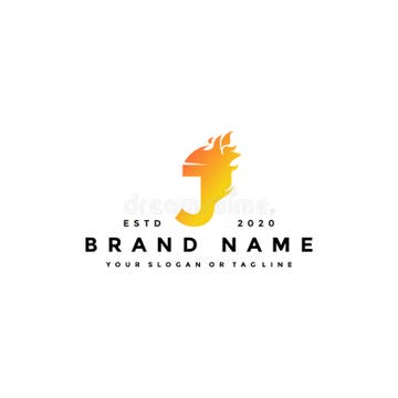 Letter J Fire Logo Stock Illustrations – 132 Letter J Fire Logo Stock ...