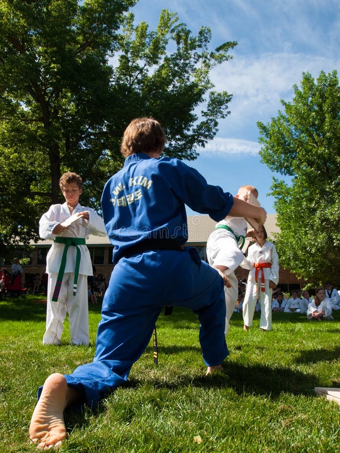 Tae Kwon Do editorial photo. Image of selfdefense, stretch - 284053751
