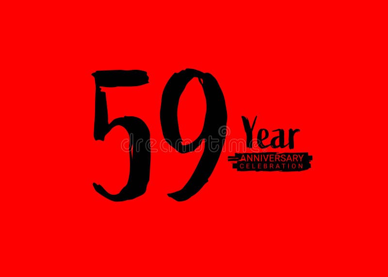 59 Jaar Verjaardagsfeestlogo Op Rode Achtergrond 59-nummerlogo Ontwerp ... 59 Jaar Verjaardagsfeestlogo Op Rode Achtergrond 59-nummerlogo Ontwerp ...