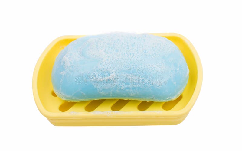 Jabón en la jabonera foto de archivo. Imagen de ducha - 47442908
