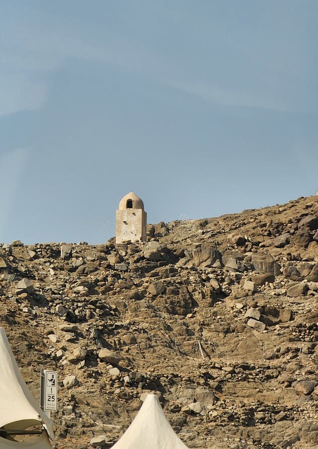 Jabal qurban ismail makkah stock photo. Image of qurban - 262121720