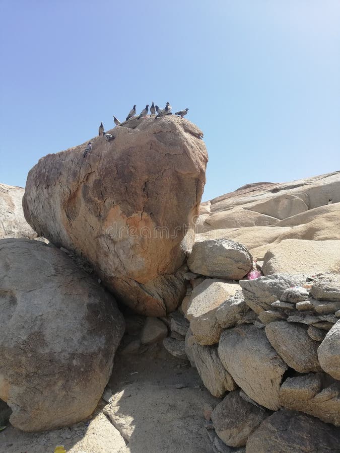 At Jabal Thour, Makkah stock image. Image of boulder - 248311453