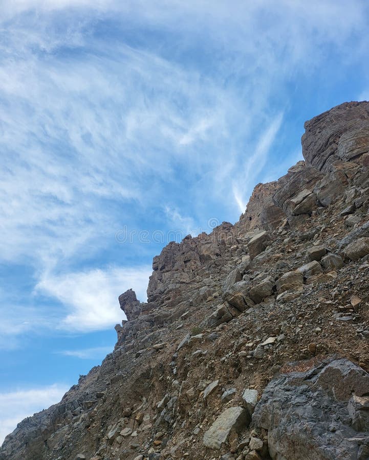 Jabel Jais Mountain Beautiful View in Day Light Stock Image - Image of ...