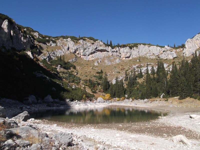 The Jablan Lake,the Durmitor National Park Stock Photo - Image of ...