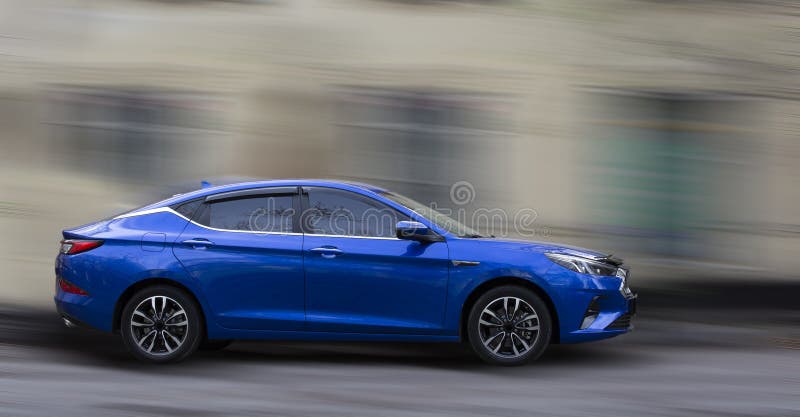 JAC blue car. stock image. Image of bumper, vehicle - 275106979