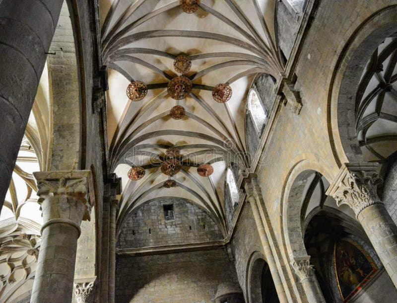 Jaca Cathedral, Also Known As the Cathedral of Saint Peter Stock Image ...