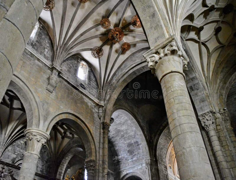 Jaca Cathedral, Also Known As the Cathedral of Saint Peter Stock Photo ...