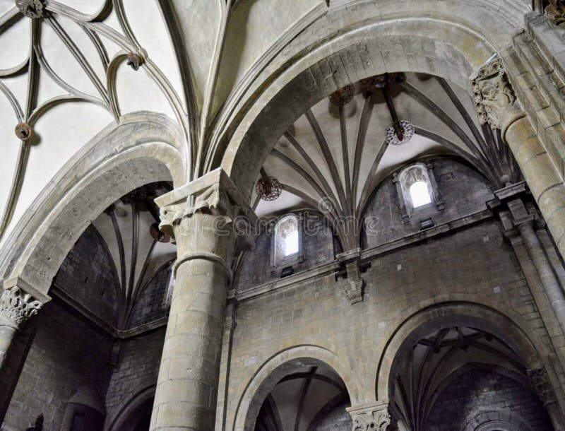Jaca Cathedral, Also Known As the Cathedral of Saint Peter Stock Photo ...