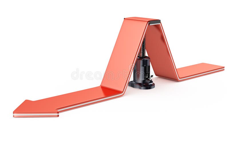 Jack and arrow stock illustration. Illustration of icon - 27907004