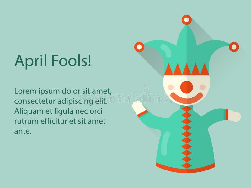 Jack in the Box Toy, Dancing Clown Toy. Flat Banner Concept. Stock ...