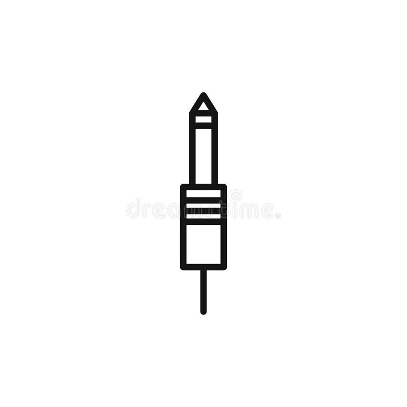 Jack Cable Logo Sign Vector Outline Stock Illustration - Illustration ...