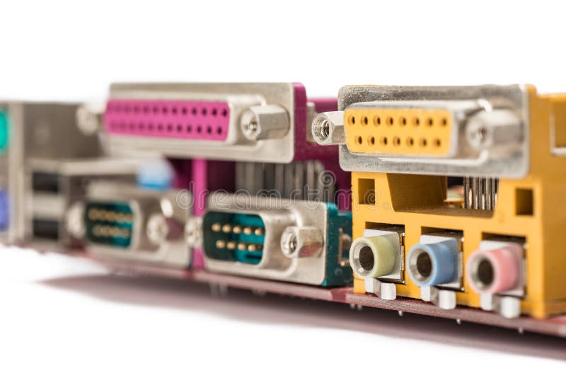 Computer Main Board stock image. Image of motherboard, board - 54431