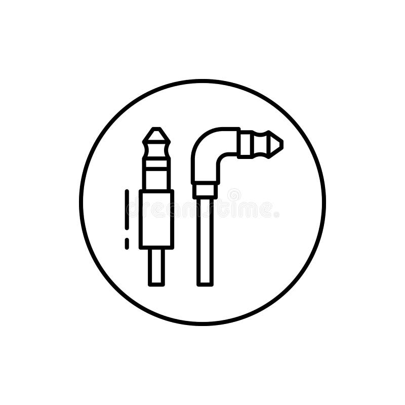 Audio Cables Connector Stock Illustrations – 227 Audio Cables Connector ...