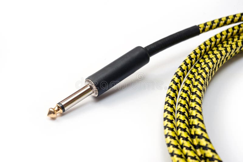 Jack Cord for Guitar and Connection of Various Musical Devices, Pedals ...
