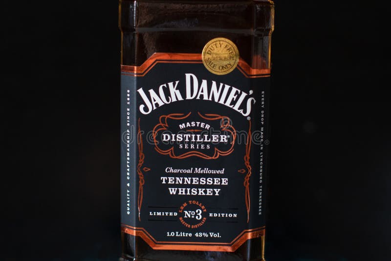 JACK DANIELS Master Distillers Whisky No. 3. Fotografía editorial ...