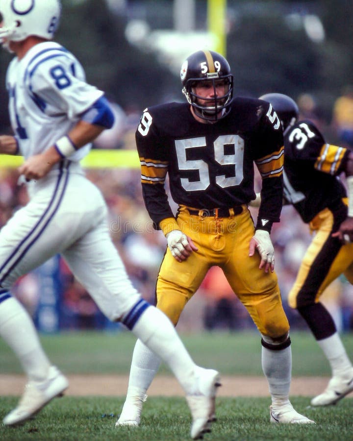 Jack Ham Pittsburgh Steelers Photo stock éditorial - Image du casque ...
