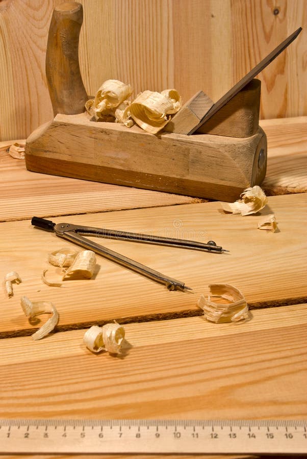 Jack-plane stock photo. Image of shavings, wood, work - 17442084