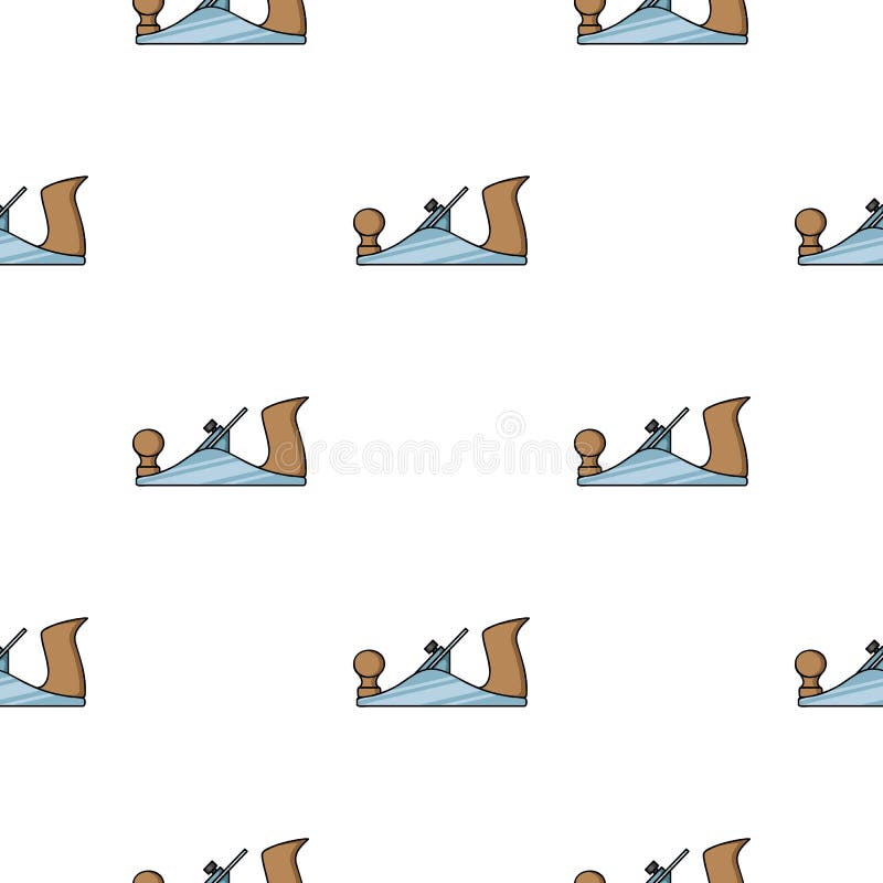 Jack Plane Icon in Cartoon Style on White Background. Sawmill and ...