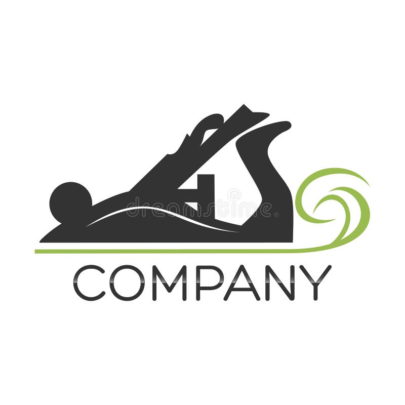 Jack Plane Logo. Vector Illustration. Stock Vector - Illustration of ...