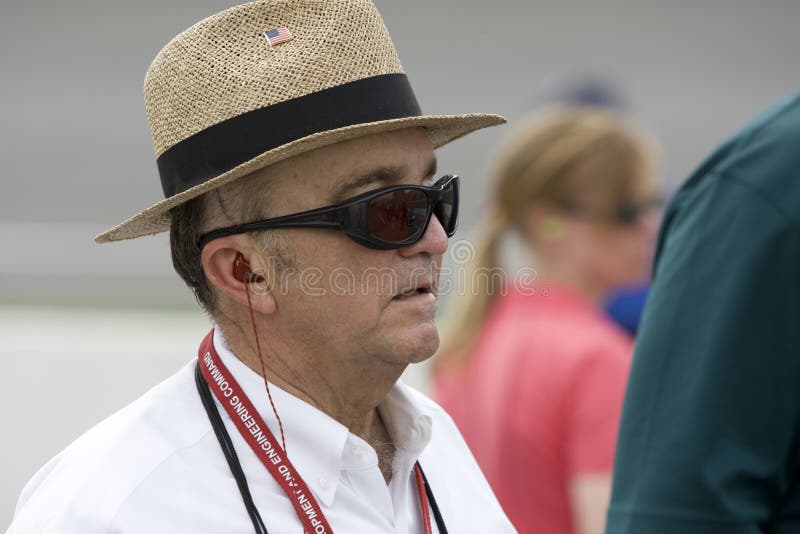 Jack Roush at the track editorial stock image. Image of sport - 15609954